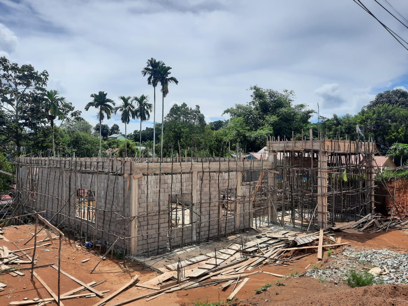 Pembangunan Kantor UPT KPH Wilayah Sanggau Timur Diduga Mangkrak, Nilai ...